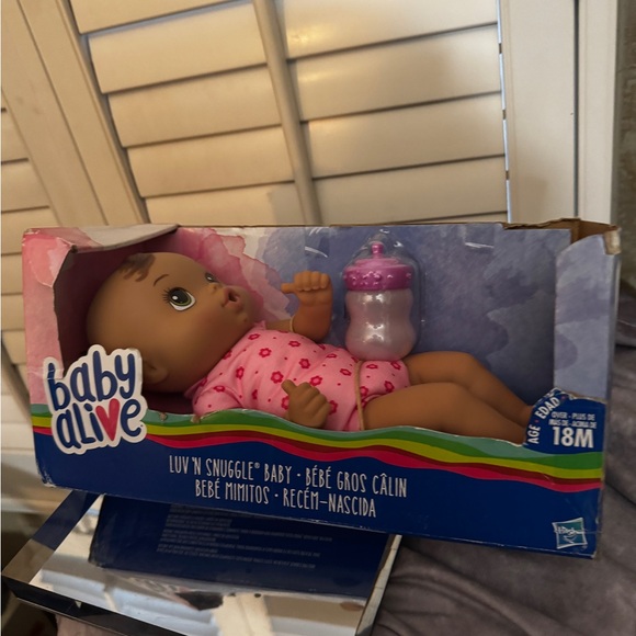 Baby Alive | Toys | Baby Alive Luv N Snuggle Doll With Pink Outfit ...